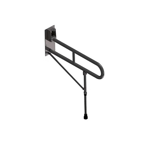 PROCare Ltd - GO Pro - PREMIER HINGED RAIL & LEG - ANTHRACITE GREY